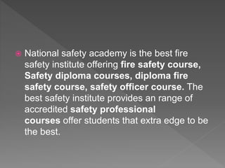 safety engineering course | PPTX