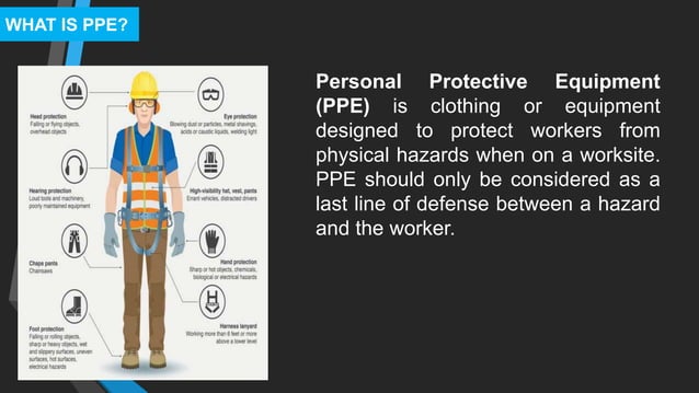 Safety equipment and precautions - English for Civil Engineering | PPTX
