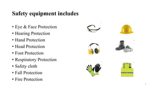 Safety equipment's during construction | PPTX