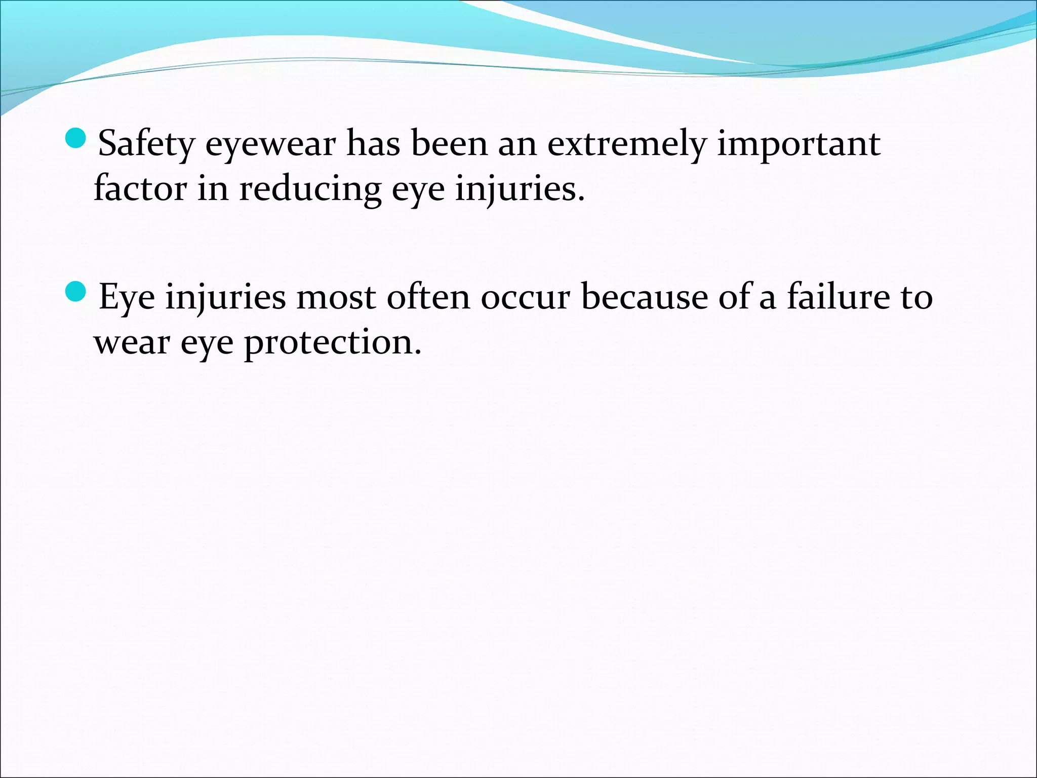 Safety eye wear | PPT