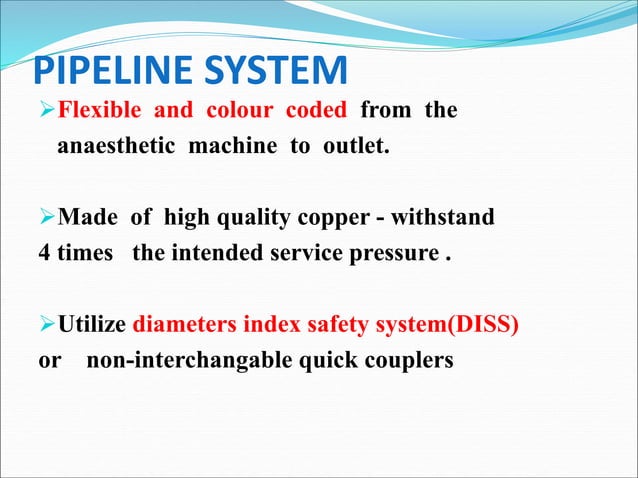 Safety feature of BOYLE'S anesthesia machine | PPT