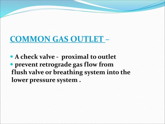 Safety feature of BOYLE'S anesthesia machine | PPT