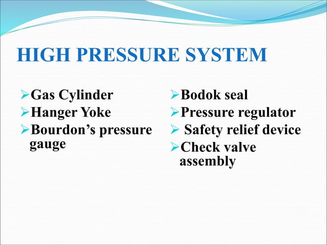Safety feature of BOYLE'S anesthesia machine | PPT