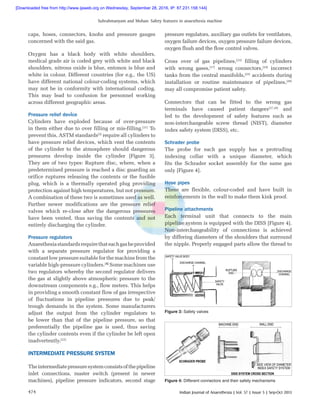 Safety features in_anaesthesia_machine-1 | PDF | Operating Systems ...