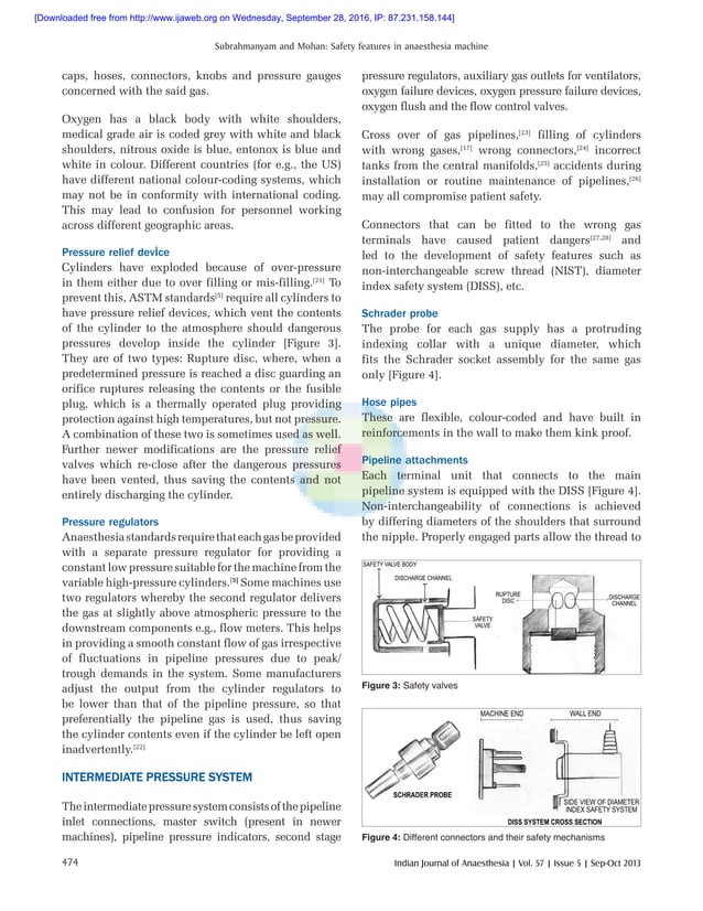 Safety features in_anaesthesia_machine-1 | PDF | Operating Systems ...