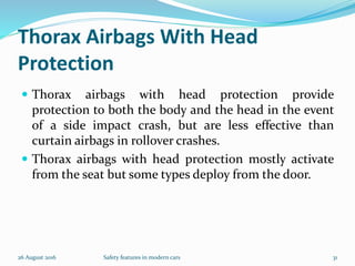 Safety features in our cars | PPTX