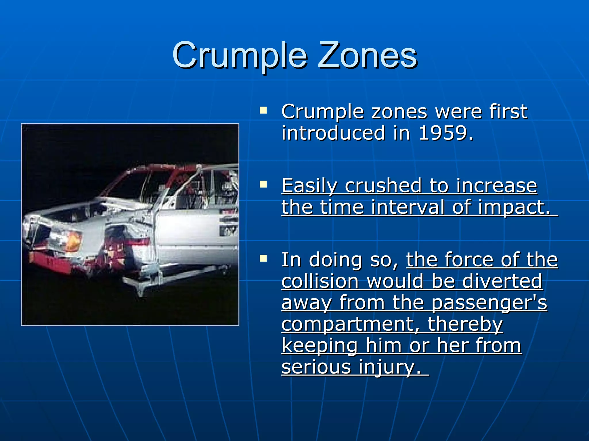 Safety features in vehicles | PPT