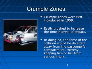 Safety features in vehicles | ODP