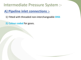 Safety features of anaesthesia machine | PPTX