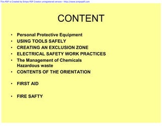 Safety first | PPT