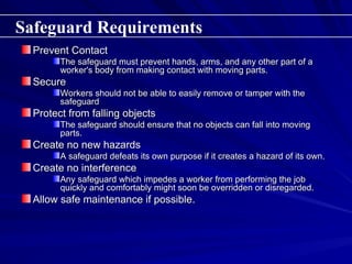 Safety First - Specify the safety control system for construction | PPT