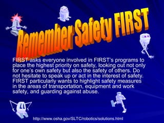 Safety First - Specify the safety control system for construction | PPT