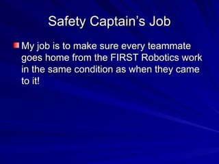 Safety First - Specify the safety control system for construction | PPT