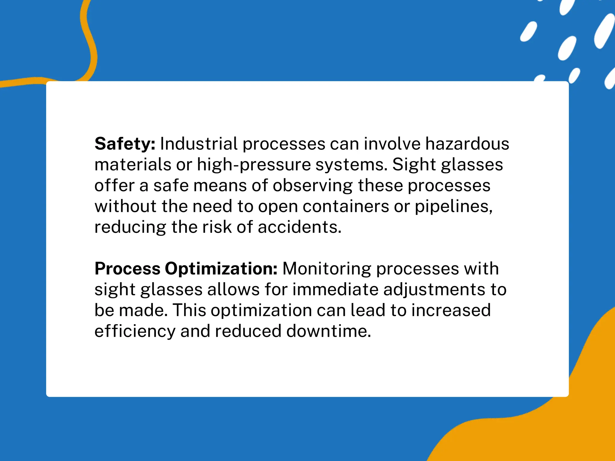 Safety First – The Importance of Industrial Sight Glass | PPTX