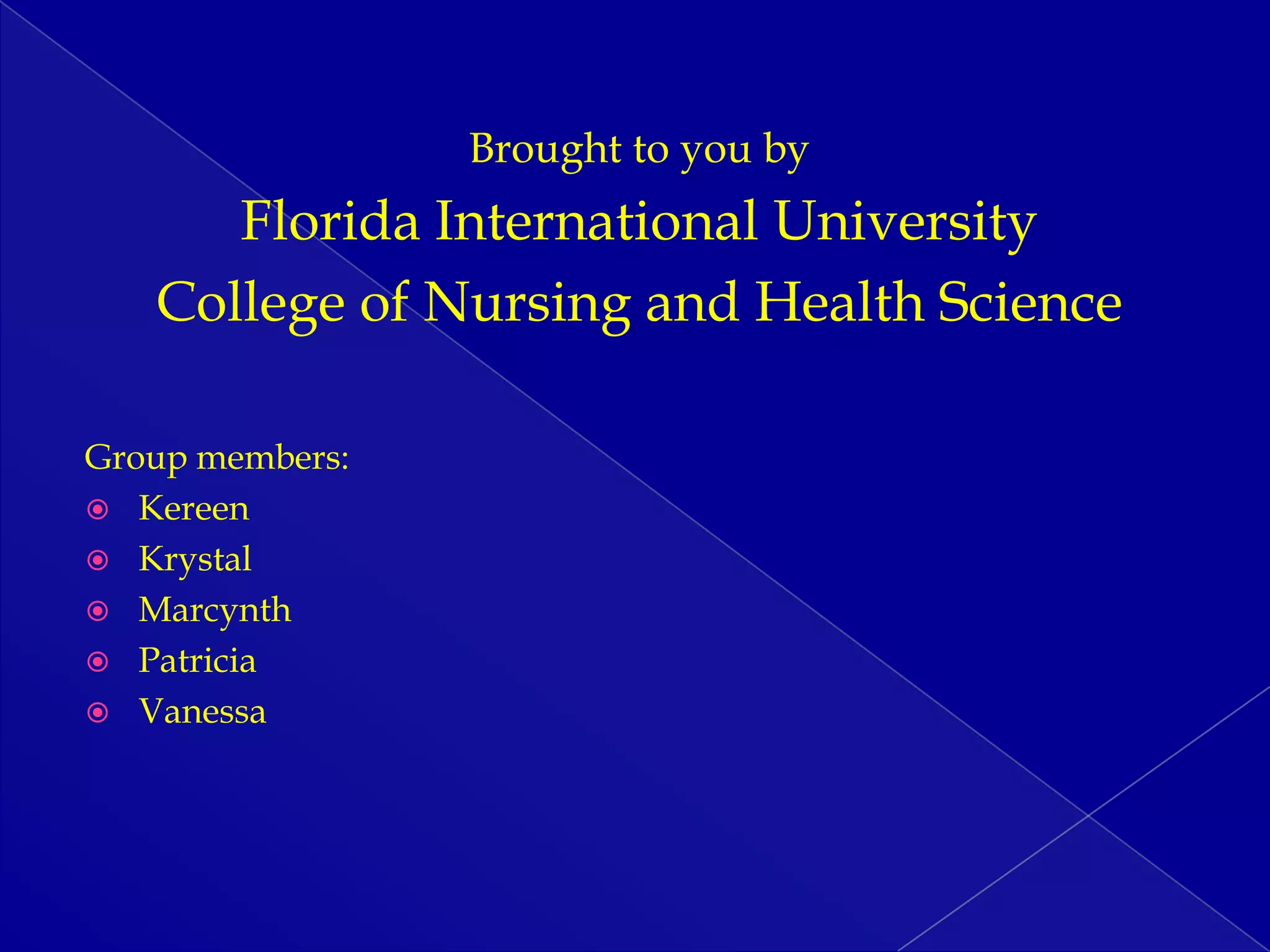 Safety for elderly with visual limitations powerpoint video[1] | PPTX