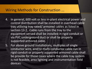 Safety for wiring methods | PPT