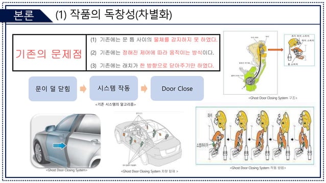 Safety ghost door closing system(마지막 시연 발표) | PPT