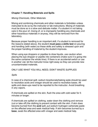 Science Safety Guidebook | PDF | Chemistry | Science