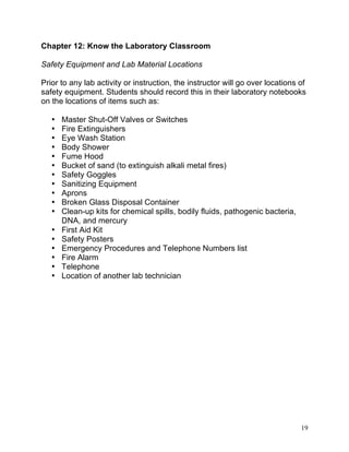 Science Safety Guidebook | PDF | Chemistry | Science