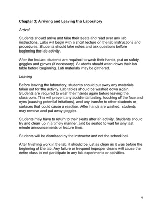 Science Safety Guidebook | PDF | Chemistry | Science