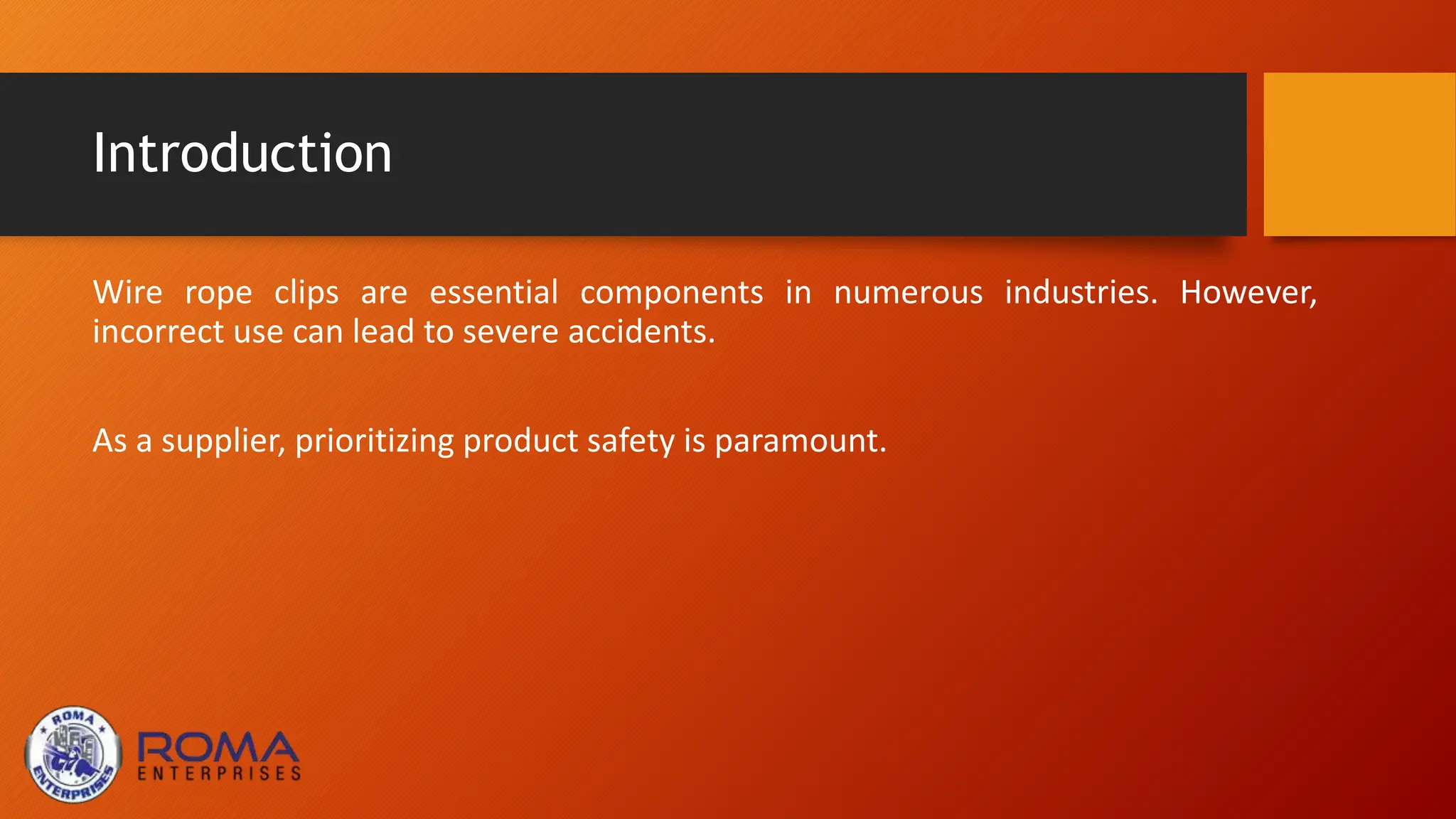 Safety Guidelines and Best Methods for Wire Rope Clip Providers.pptx