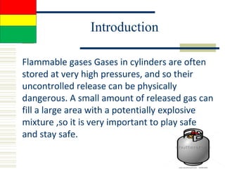 Safety guidelines for (lpg) cylinders. | PPTX
