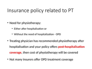 Safety guidelines in Physiotherapy (Physical therapy) practice | PPTX