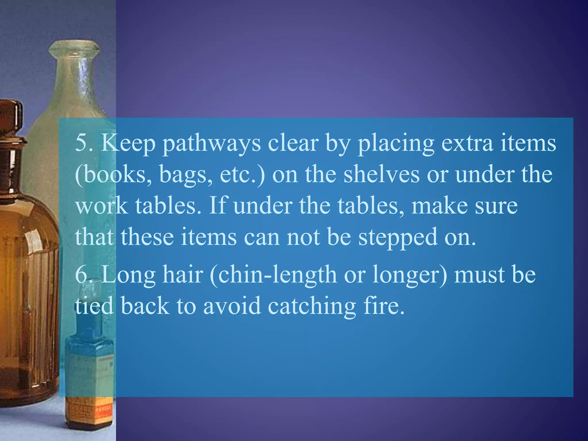 Safety Guidelines in the Laboratory | PPTX