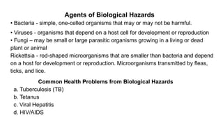 safety hazards for laboratory training area | PPTX