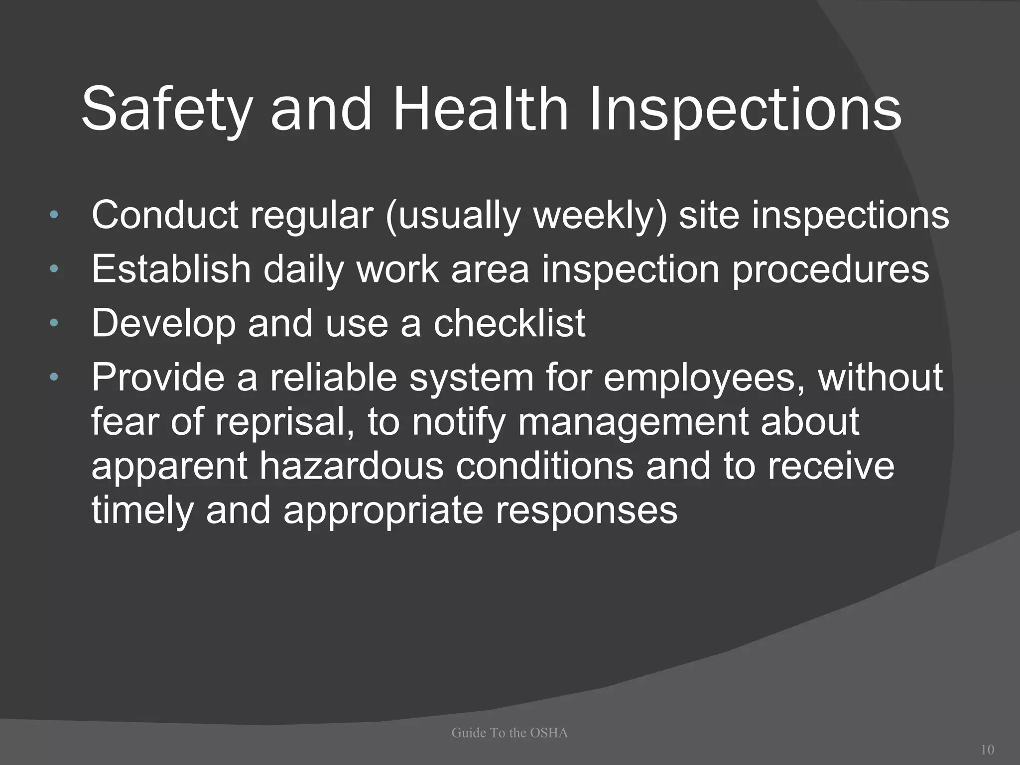OSHA Compliance | PPT