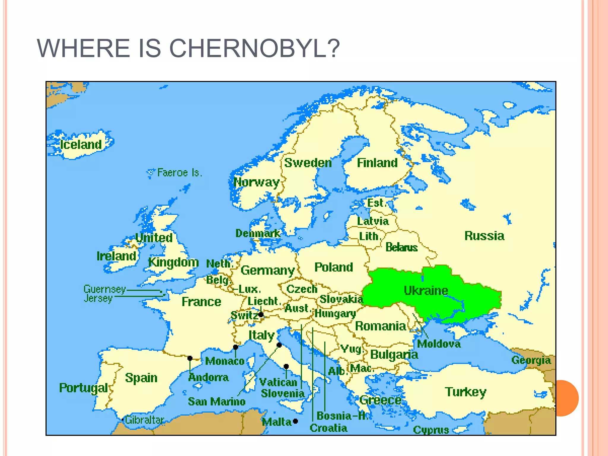 Safety, Health & Environment Presention (Chernobyl Tragedy) | PPTX