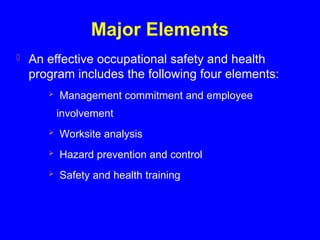 Safety_&_Health_Program_2.ppt for working area | PPT