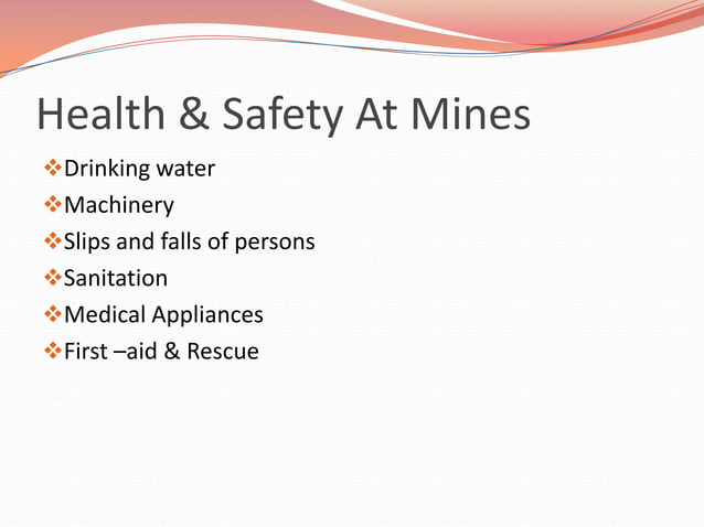 Safety &healthy environment | PPTX