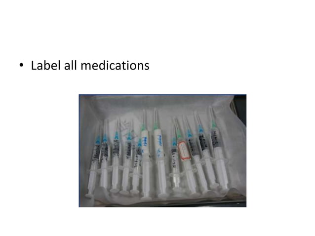 Safety in Anesthesia | PPTX