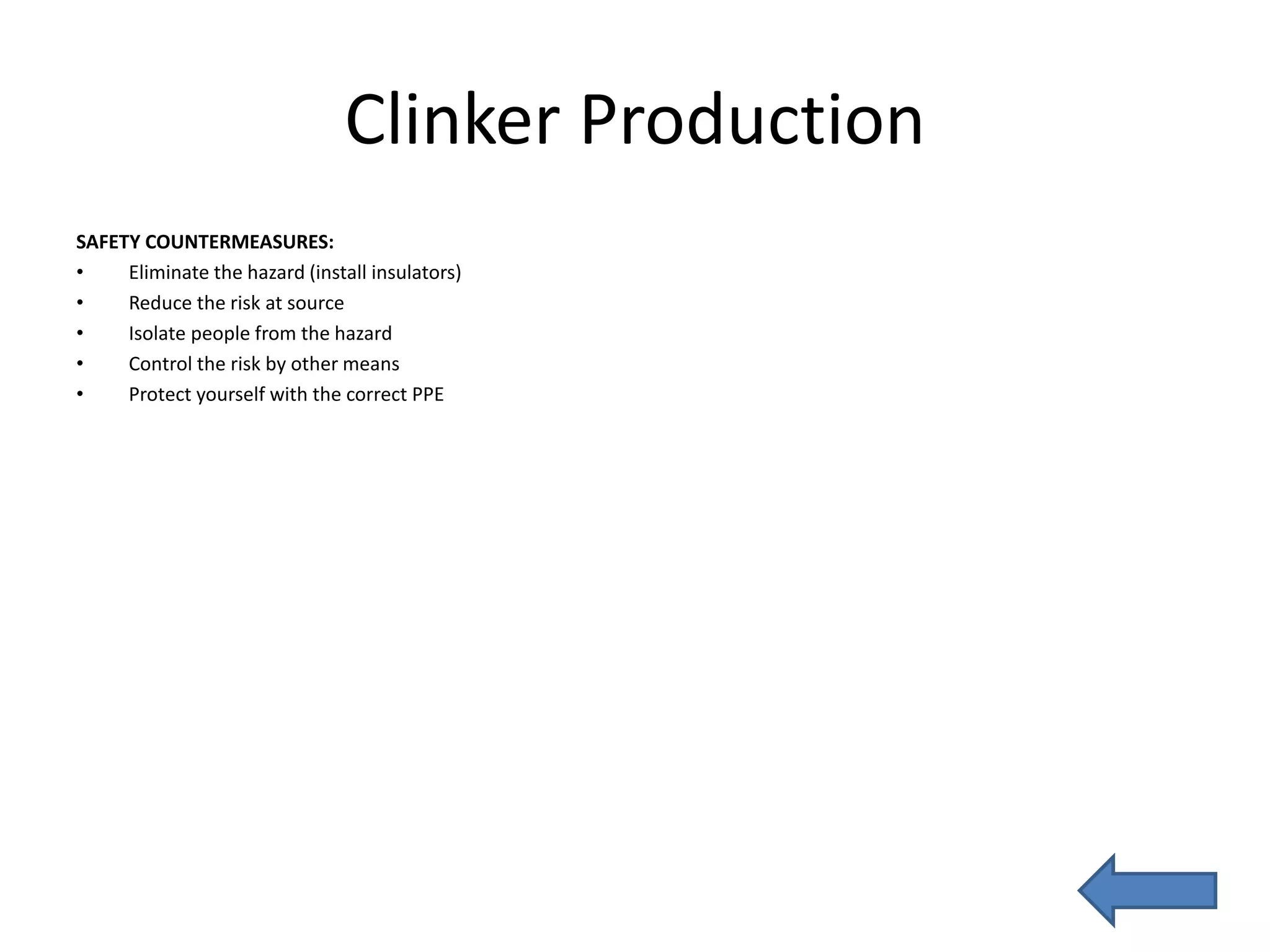 Safety in cement plant | PPTX