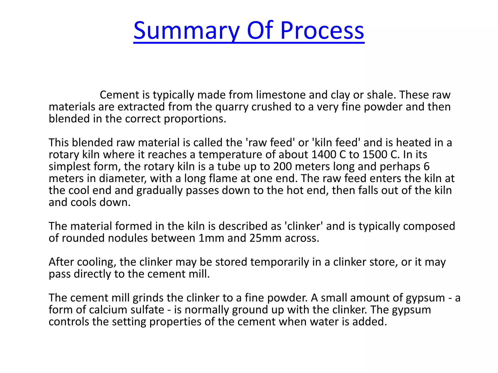 Safety in cement plant | PPTX