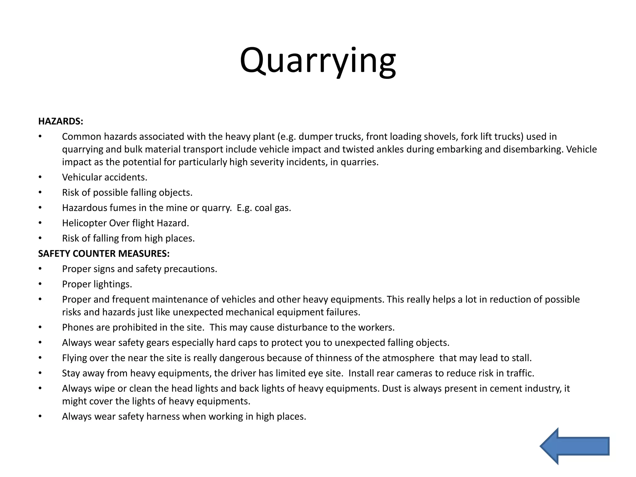 Safety in cement plant | PPTX