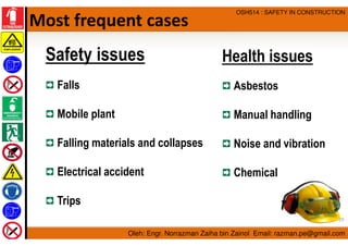 Occupational Safety and Health Management in Construction Industry | PDF