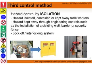 Occupational Safety and Health Management in Construction Industry ...