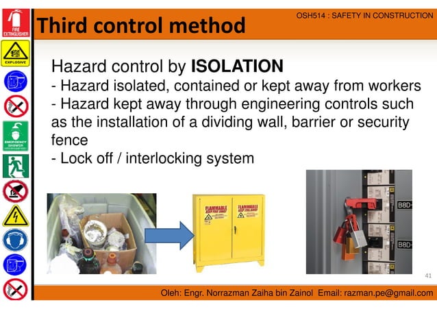 Occupational Safety and Health Management in Construction Industry ...