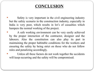Ensuring Safety in Typical Civil Engineering Structures: Causes ...