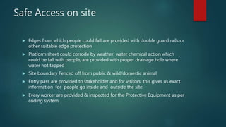 Safety in construction site | PPTX