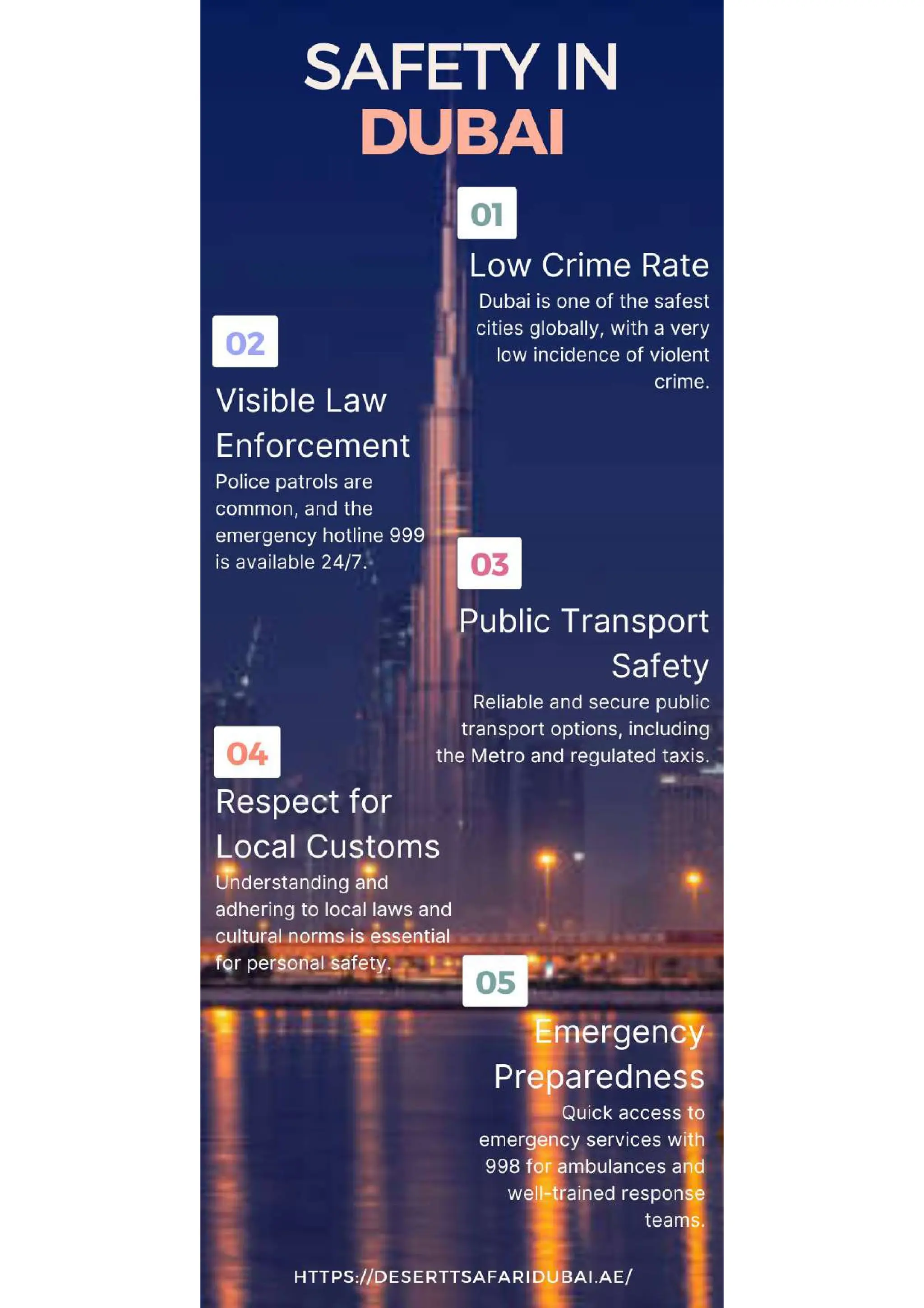 Safety in Dubai: A Guide for Residents and Visitors | PDF
