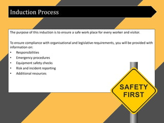 Safety induction- Roleplay | PPTX