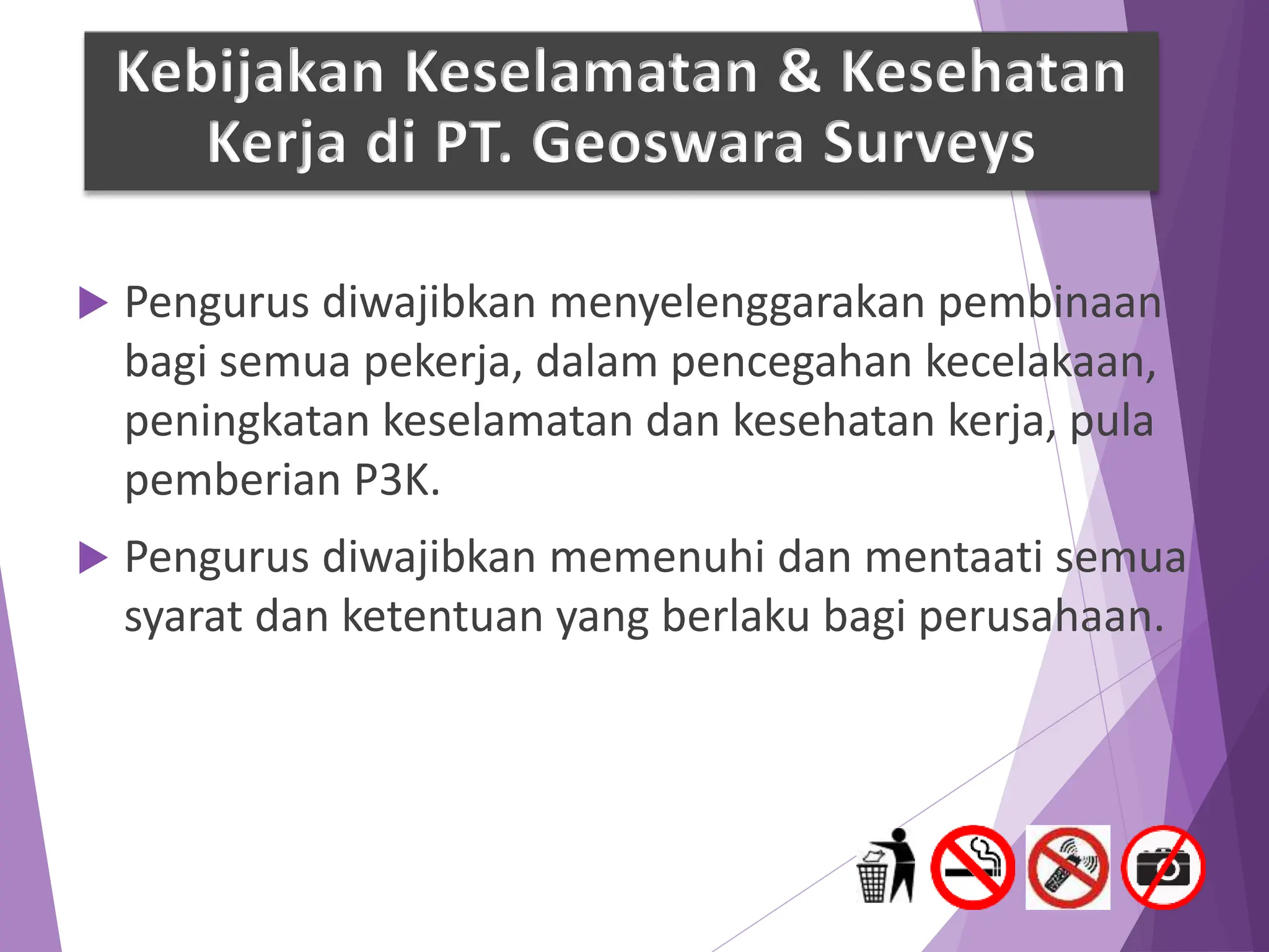 PPT Safety Induction pada perusahaan .pptx