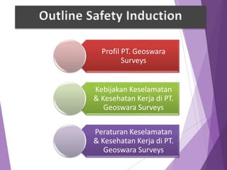 PPT Safety Induction pada perusahaan .pptx