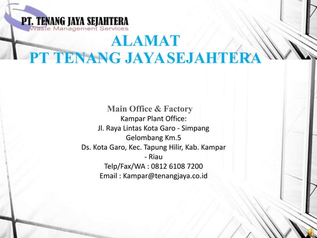 SAFETY INDUCTION VISITOR PT TJS.ppt