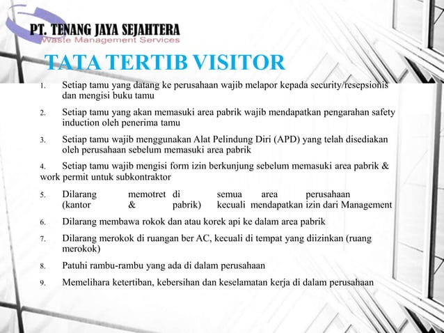 SAFETY INDUCTION VISITOR PT TJS.ppt