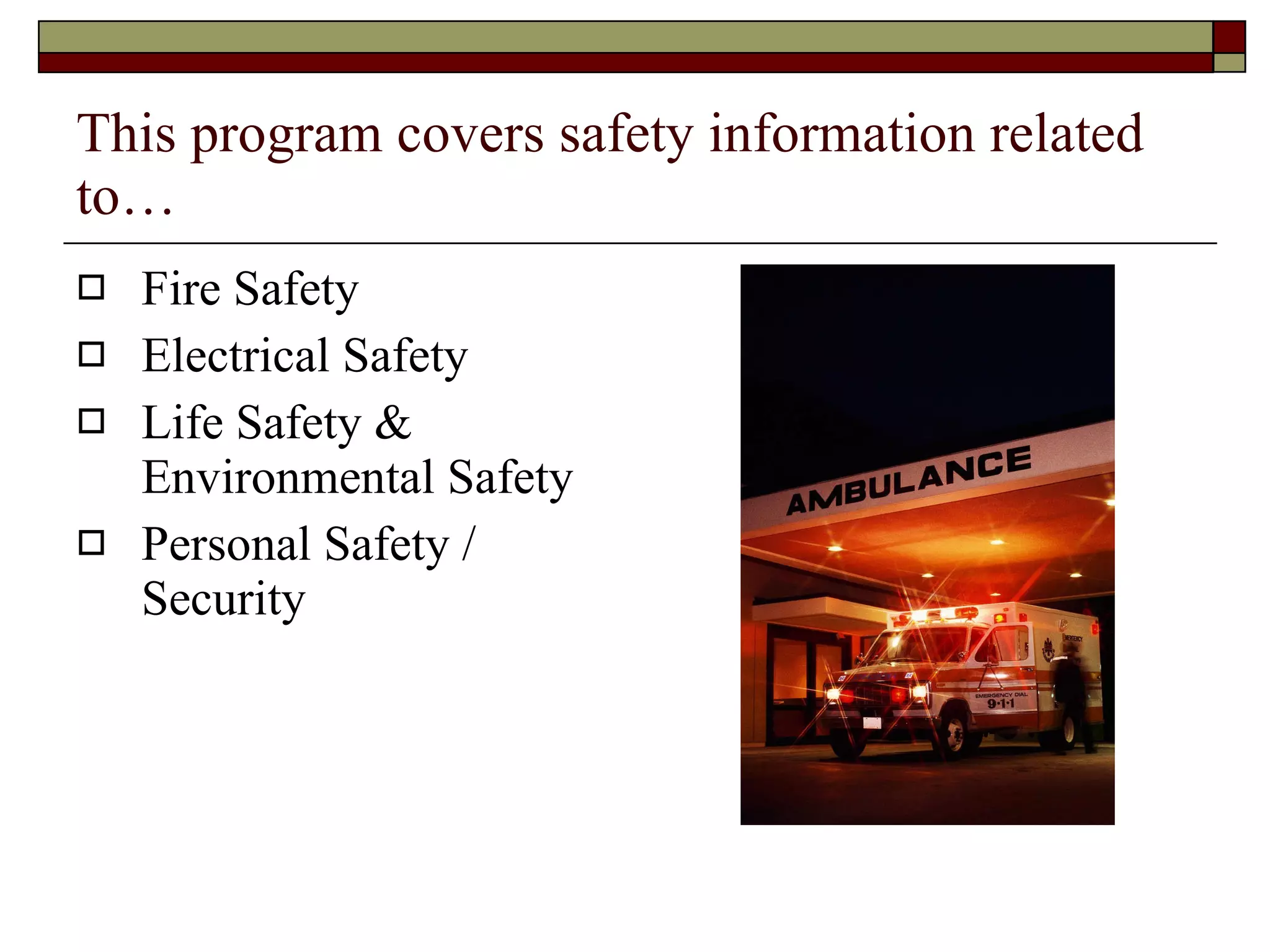 Safety in hospitals | PPT