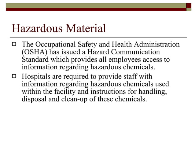 Safety in hospitals | PPT